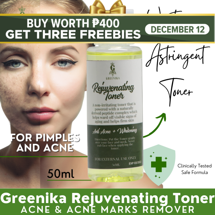 [ Anti Acne Anti Dark Spot Toner ] Greenika Rejuvenating Toner