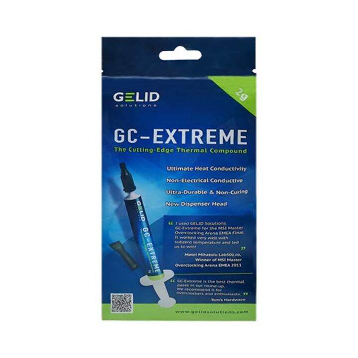 【YD】 GC-EXTREME 1g/2g/3.5g/10g Thermal Grease CPU graphics silicone grease conductivity 8.5W/mK ...
