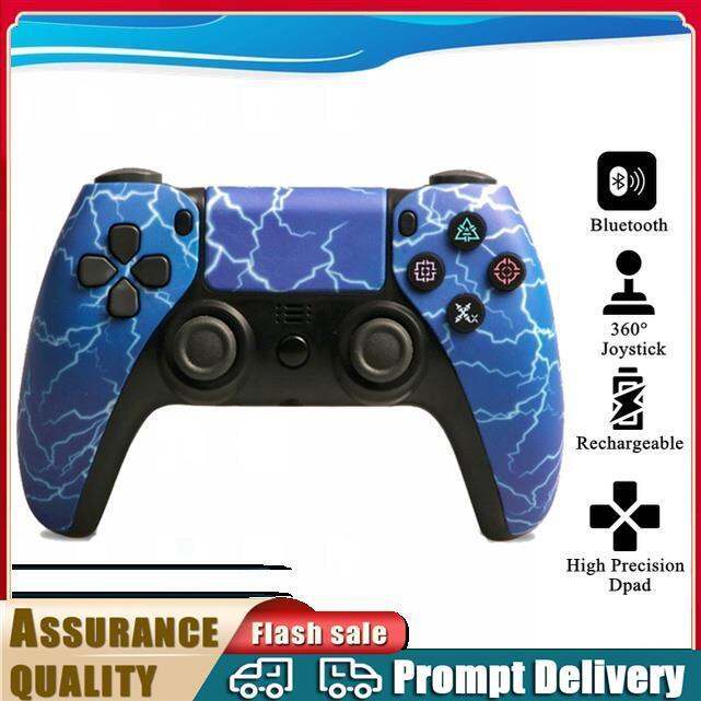 Double Motor Vibration 4 Wireless Game Controller with Six axis for PS4 ...