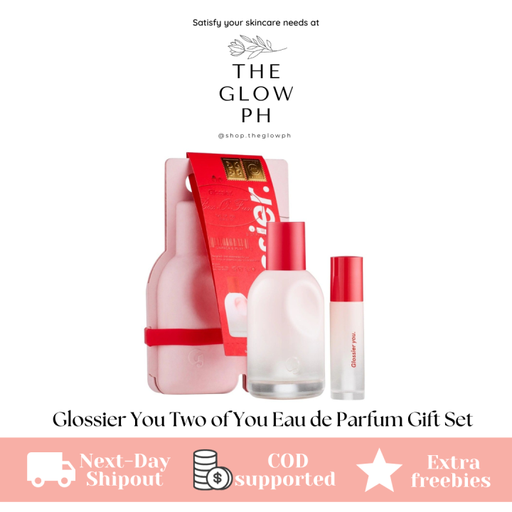 [AUTHENTIC] GLOSSIER You Two of You Eau de Parfum Gift Set | The Glow ...