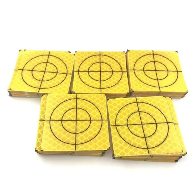 100pcs 40*40mm All Colors Reflector Sheet For Topcon Leica Total ...