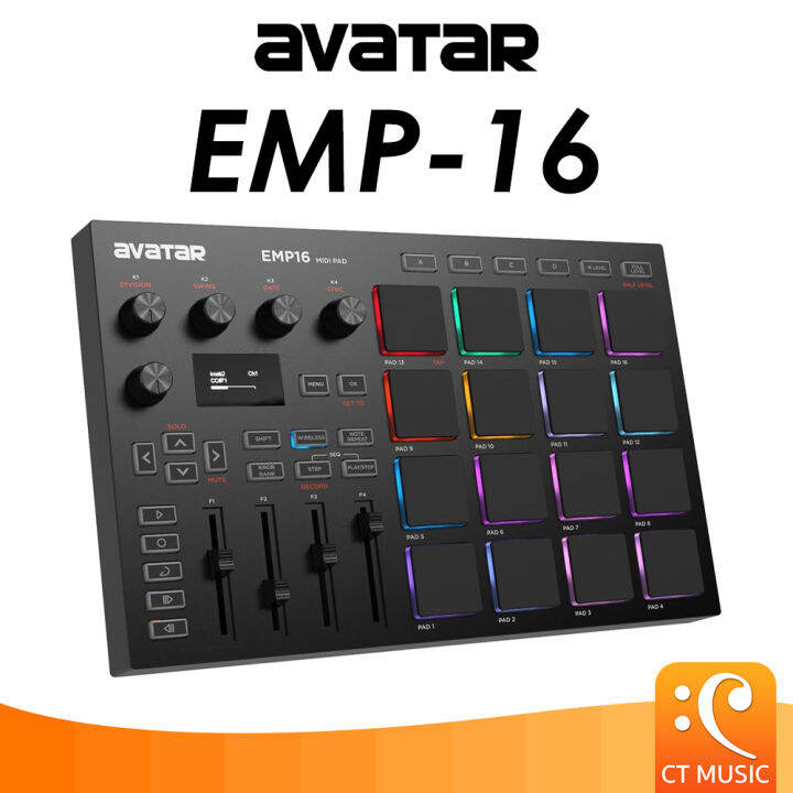 Avatar EMP-16 Easy Midi Pad Controller | Lazada.co.th