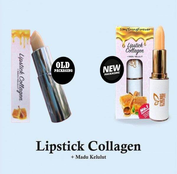 D'HERBS LIPSTICK COLLAGEN/DHERBS LIPSTICK COLLAGEN/ PACK BARU/ PACK ...