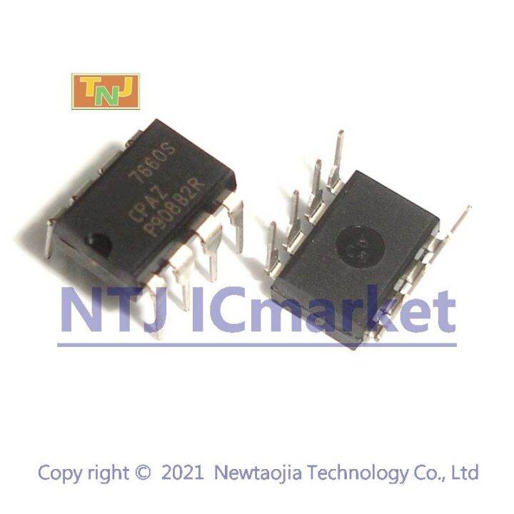 50 PCS ICL7660SCPAZ DIP-8 ICL7660SCPA ICL7660 7660S CPAZ Super Voltage Converter IC | Lazada.co.th