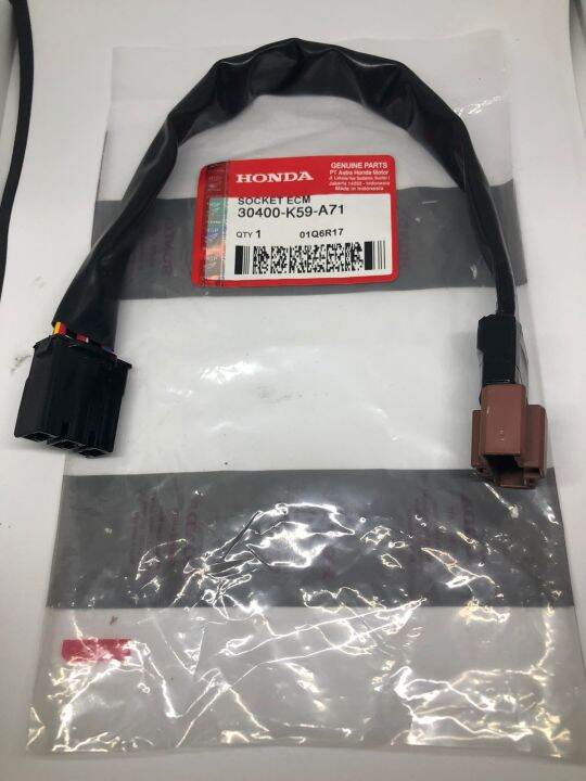 K59 Socket ECU Kabel Soket ECM CDI Motor Vario 125 150 FI F1 LED PCX ...
