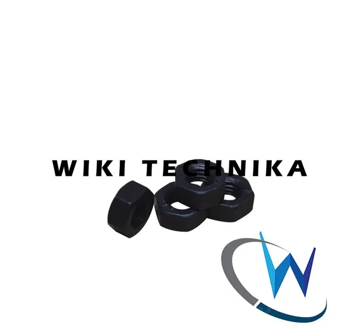 10 PCS JUAL MUR NUT BAJA HITAM GRADE 8.8 PASANGAN BAUT BAJA UKURAN LENGKAP - M6 M8 M10 M12 M14 ...