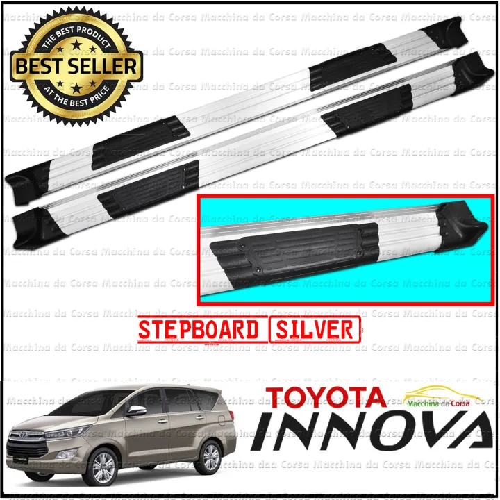 Toyota Innova 2016-2020 Aluminum Alloy Step Board / Stepboard (NO ...