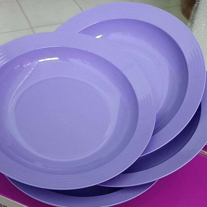 tupperware deep plate set 4 pcs | Lazada