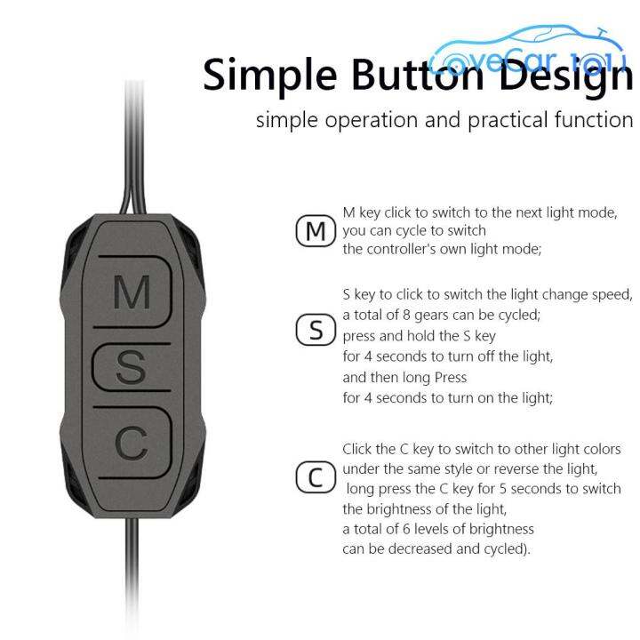 COOLMOON AR-1 Cooler Fan Light Strip 5V 3 Pin to SATA ARGB Mini ...