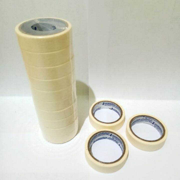 Rumah Lakban - Masking Tape - Lakban Kertas Wontape Ukuran 24mm X ...