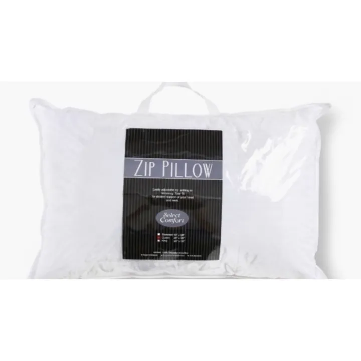 SELECT COMFORT Zip Pillow ( Available in 2 Sizes ) | Lazada PH