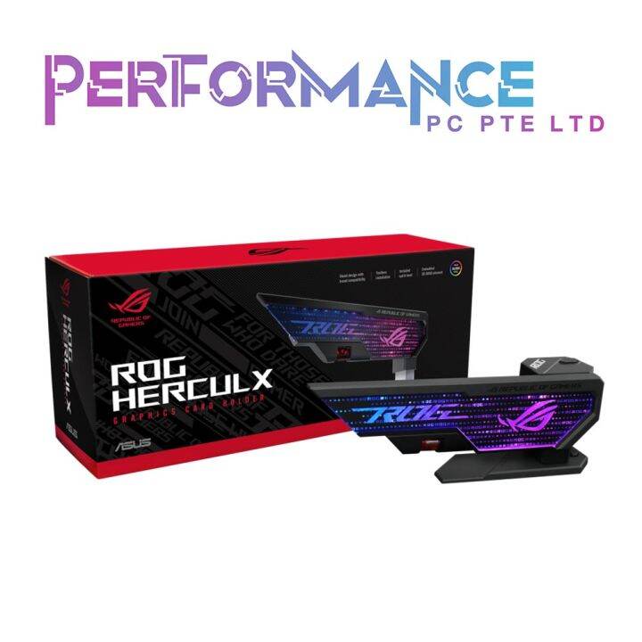 ASUS ROG Herculx Graphics Card Anti-Sag Holder Bracket (Solid Zinc ...