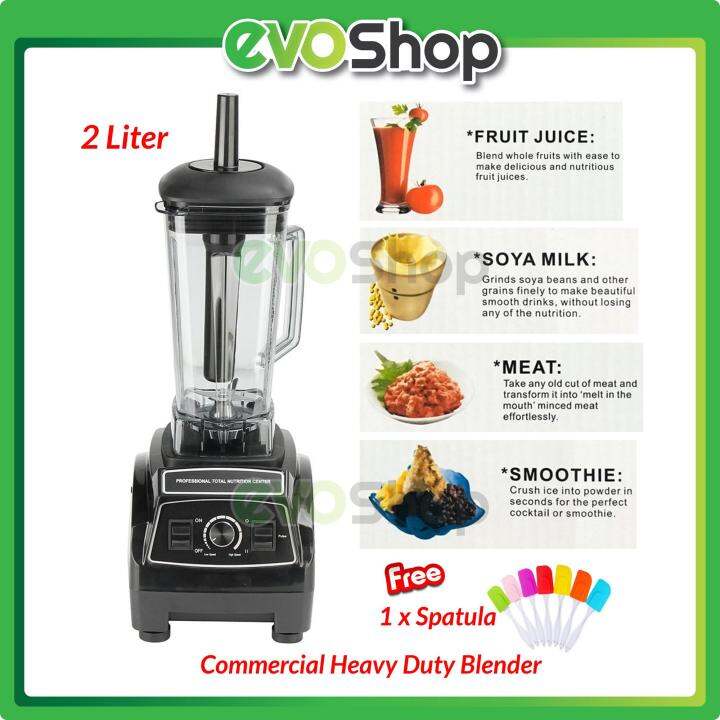 IMBACO Heavy Duty Commercial Blender 2 Liter 1500W Pengisar Elektrik ...