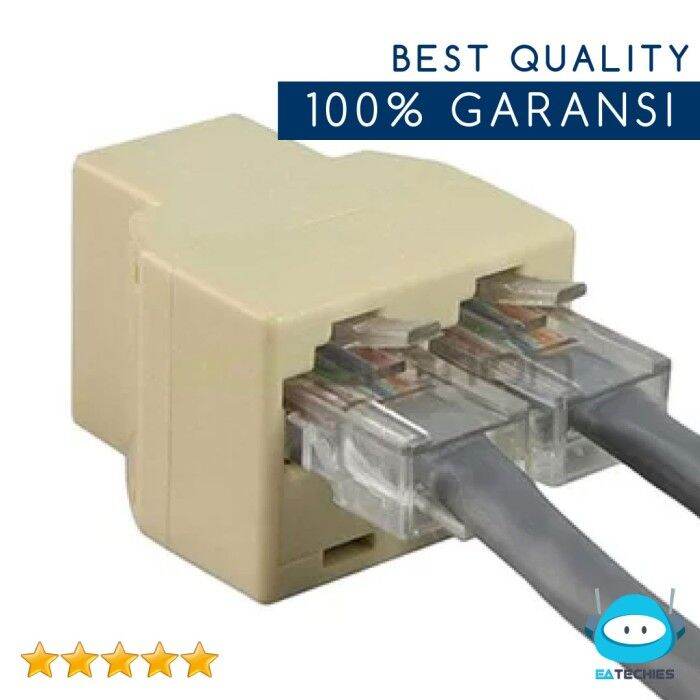 BAREL RJ45 DOUBLE / CABANG (BARREL UTP DOUBLE) | Lazada Indonesia