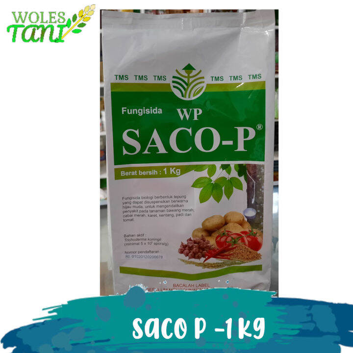 Fungisida Biologis Sacop 1 Kg Saco-p 1 Kg Anti Layu Fusarium | Lazada Indonesia