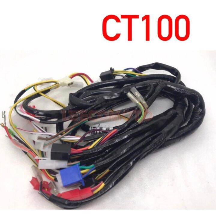 MODENAS CT100 ( STARTER ) WIRING SET // WYRE WIRE BODY SET CT-100 CT ...