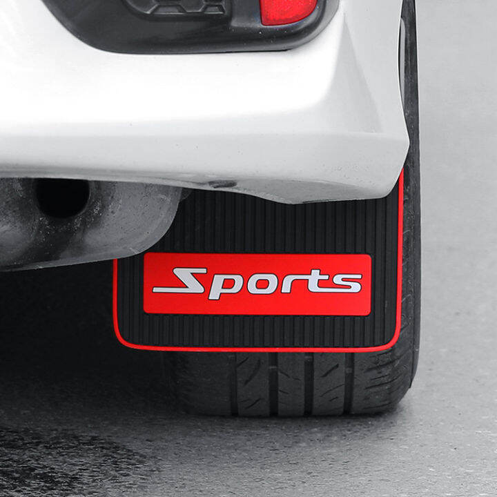 BuyV Universal Car Mudguard PVC Mudflaps Splash Guard Exterior ...