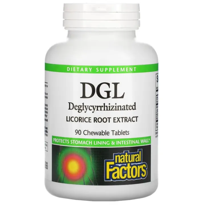 DGL, Deglycyrrhizinated Licorice Root Extract, 90 Chewable Tablets ...