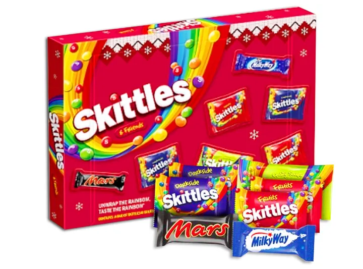Skittles & Friends Selection Box 150.5g (Made In UK) | Lazada
