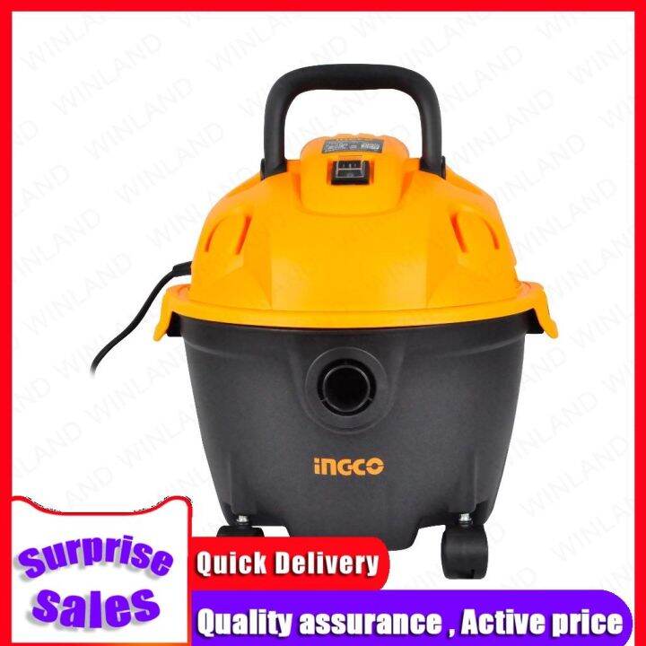 INGCO by Winland 1200W Wet Dry Vacuum Cleaner 12L Capacity Household ...
