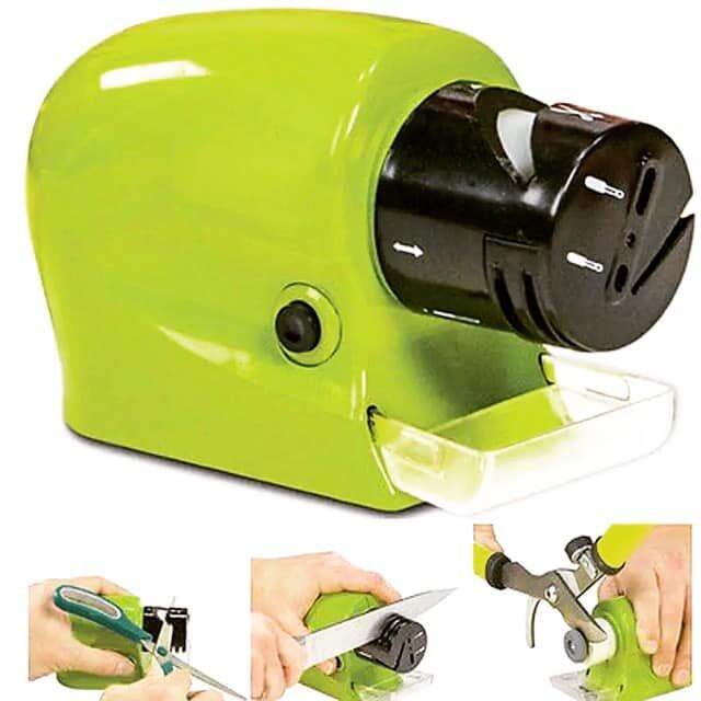 Sharp Cordless, Motorized Knife Blade Sharpener / Knife Sharpener ...
