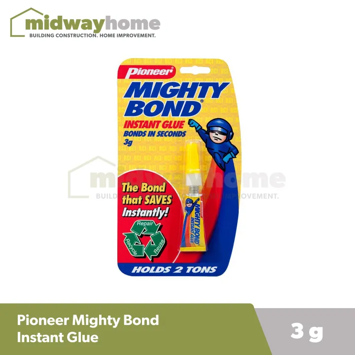 Pioneer Mighty Bond Instant Glue - 3 g | Lazada PH