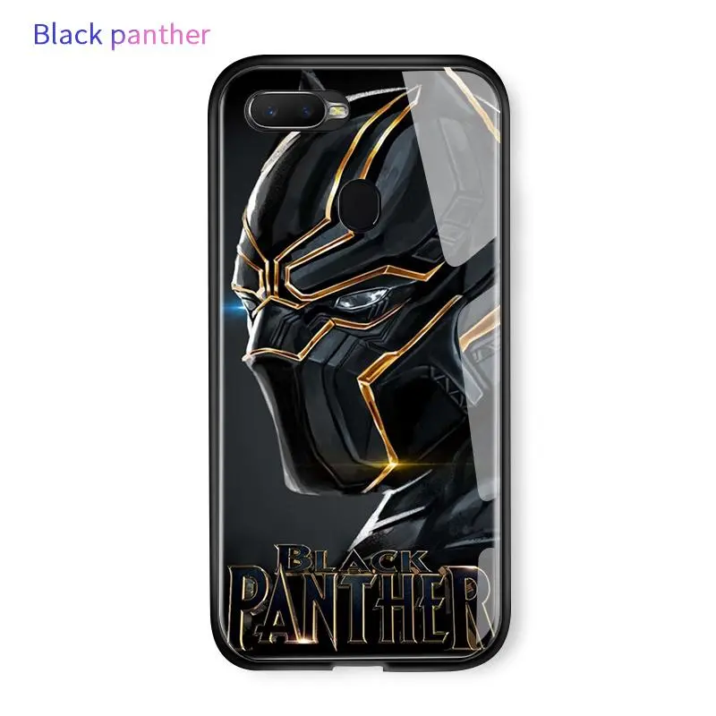 Welove OPPO F9 F9 Pro TPU Mobile Phone Case，Glass Back Cover，Shockproof ...
