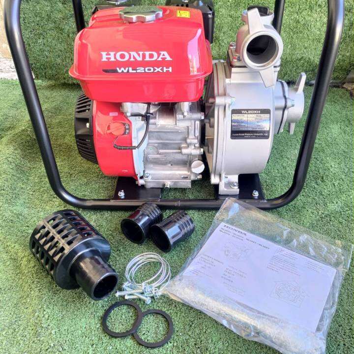 ปั๊มน้ำ/เครื่องสูบน้ำ ยี่ห้อ HONDA แท้ 100% รุ่น WL20XH สูบน้ำ4จังหวะ 5.5 แรงม้า * ท่อ 2 นิ้ว ...