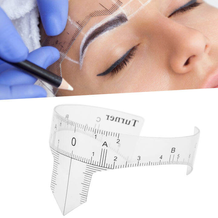 Brow Ruler Eyebrow Ruler Eyebrow Measuring Tool 3 Types Of Eyebrow ...