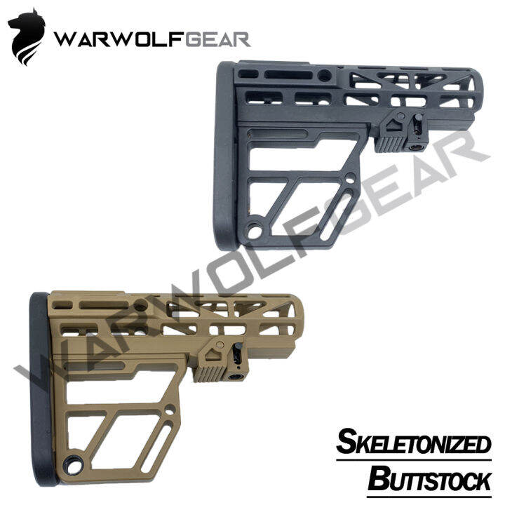 Skeletonized Buttstock WARWOLFGEAR | Lazada PH