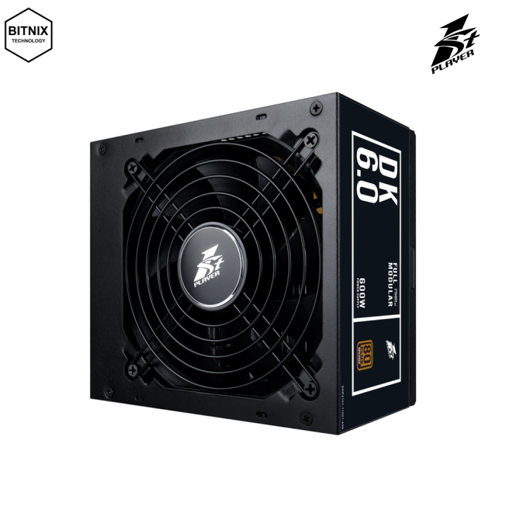 1ST PLAYER DK6.0 ( DK 600W ) Full Modular 80Plus Bronze Power Supply | Lazada