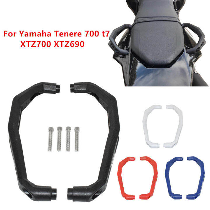 Motorbike Rear Grab Bars Rear Seat Pillion Passenger Grab Rail Handle ...