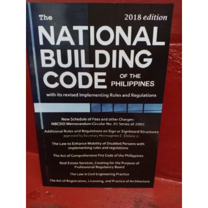 The National Building Code 2018 edition | Lazada PH