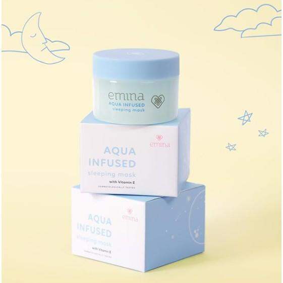 EMINA Aqua Infused Sleeping Mask 30 g | Lazada Indonesia