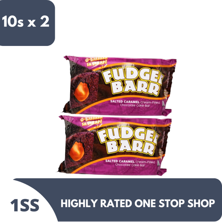 Fudgee Bar Salted Caramel 10s x 2 | Lazada PH