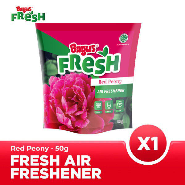 Kangsapu Bagus FRESH Air Freshener Pouch 50g Red Peony Pewangi ...