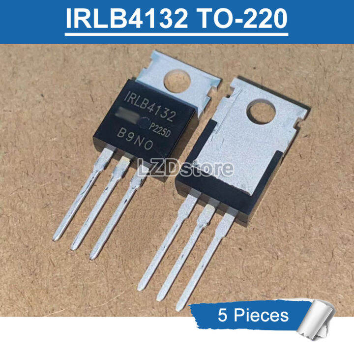 5ชิ้น TO220 IRLB4132 IRLB 4132 LB4132 IRLB4132PBF ถึง-220 30V/78A N ...