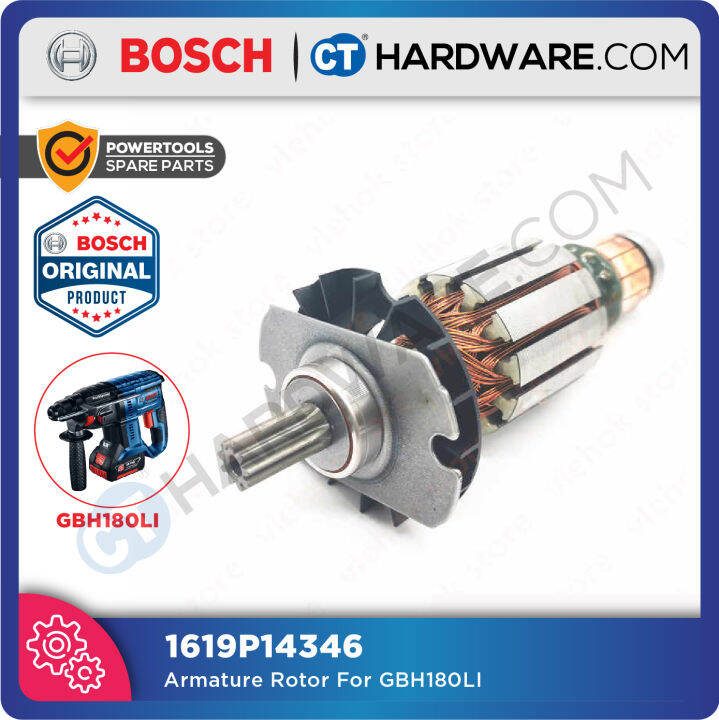 Bosch 1619P14346 Original Armature Rotor For GBH180LI | Lazada