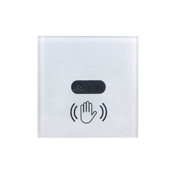 Wall Smart Light Switch Infrare IR Sensor No Need Touch Glass Screen ...