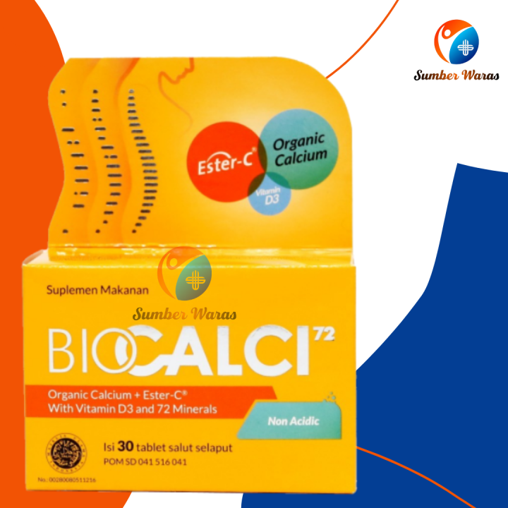 BIOCALCI-72 BOTOL 30 TABLET | Lazada Indonesia