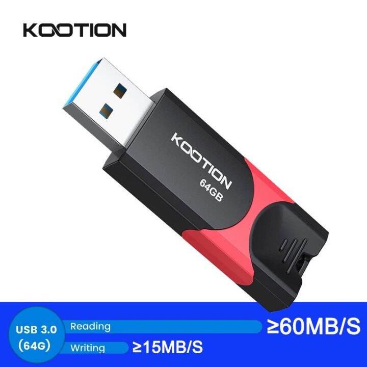 U217จาก KOOTION USB Pendrive 5ชิ้นแท่ง3.0 64GB 128GB USB USB ความเร็วสูงไดร์ฟปากกาแฟลชไดร์ฟ256GB ...