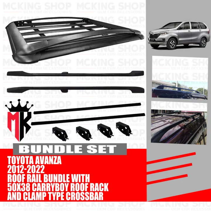 Toyota Avanza 2012-2022 CARRYBOY 50x38 Roof Rack / Roofrack Top Load ...