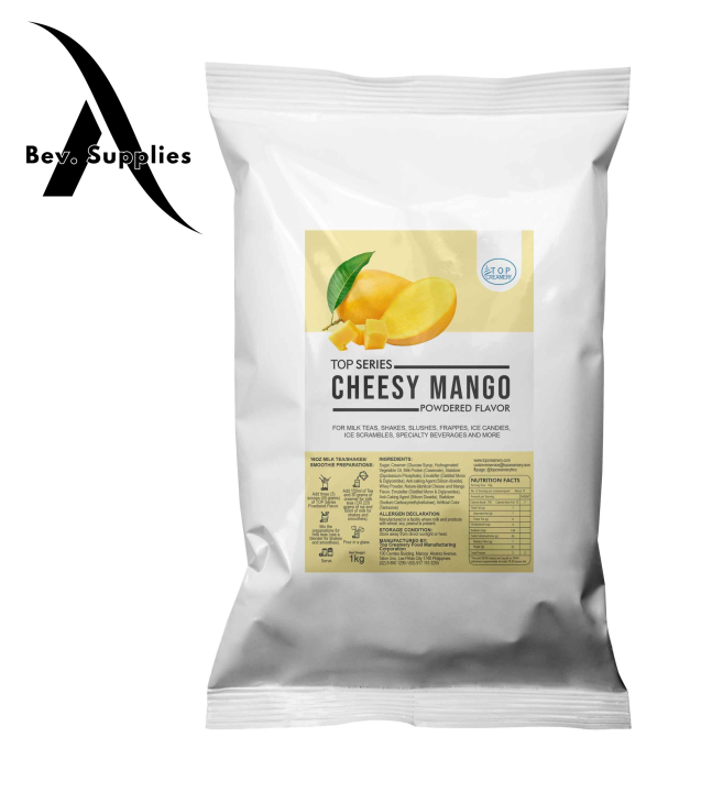 TOP CREAMERY CHEESY MANGO FLAVORED POWDER 1kg | Lazada PH