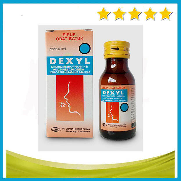 dexyl sirup batuk 60ml | Meredakan batuk karena influenza infeksi ...
