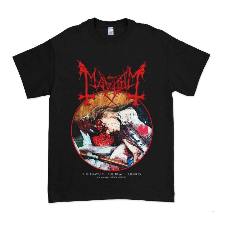 Derow's - Mayhem The Dawn Of The Black Hearts T-shirt | Lazada Indonesia