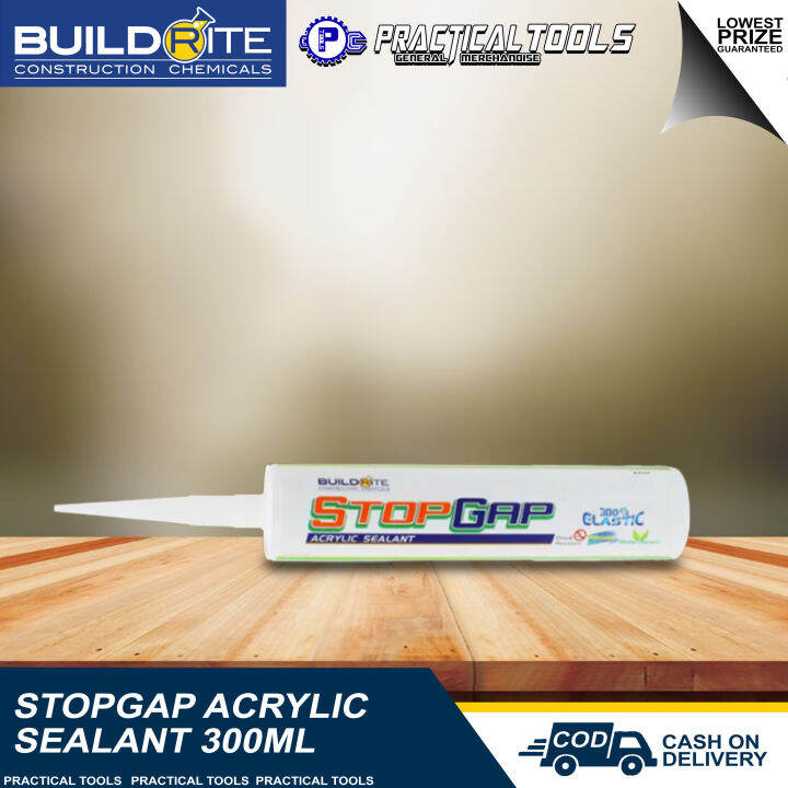 BUILDRITE Stopgap ACRYLIC SEALANT 300ML | Lazada PH