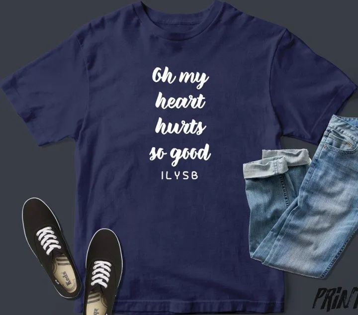 LANY SHIRT - ILYSB OH MY HEART HURTS SO GOOD | Lazada PH