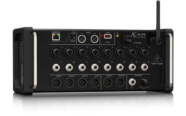 Behringer XR16 16 Input Digital Mixer for iPad/Android Tablets with 8 ...