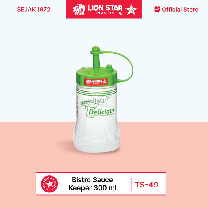 LION STAR Botol Saos Bistro Sauce Keeper 300 ml TS-49 | Lazada Indonesia