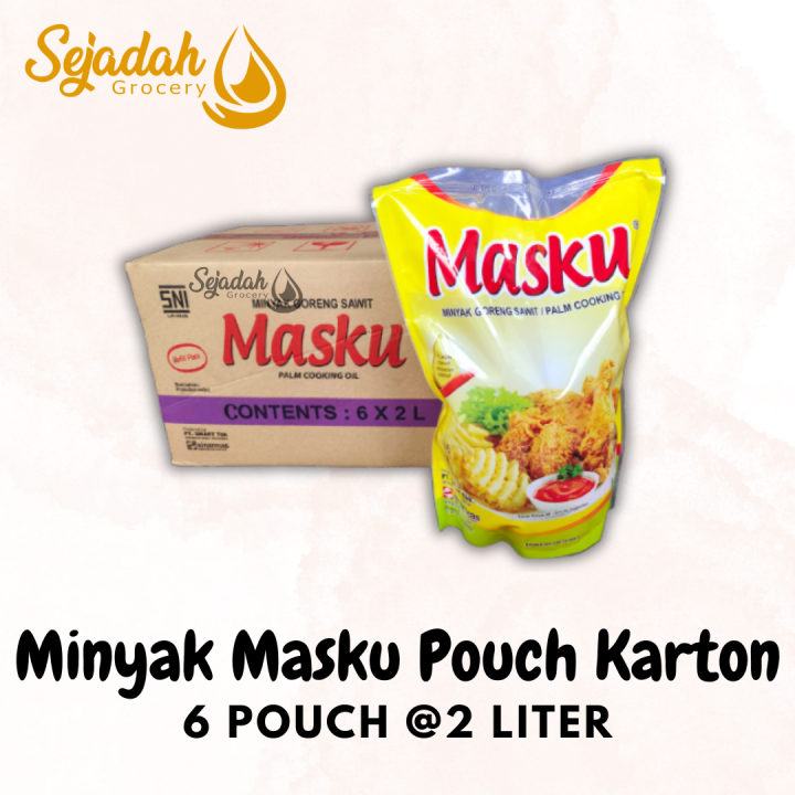 Minyak Goreng Masku Pouch 2 Liter Karton | Lazada Indonesia